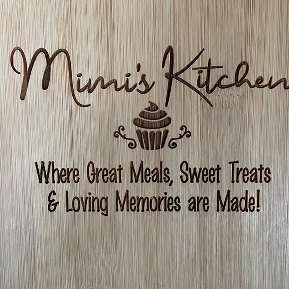 GK Grand | Kitchen | Mimis Kitchen Bamboo Stand Sign | Poshmark